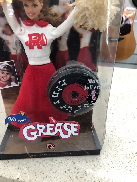 GREASE GIRL SANDY Cheerleader Barbie Doll 30 Year Anniversary Pink ...
