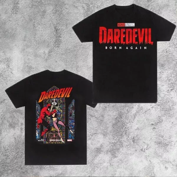 NEW LOGO FOR Daredevil Born Again Releasing In March 2025 Two Sides T ...