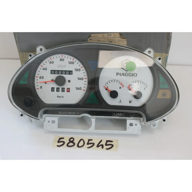 INSTRUMENTATION COMPTEUR DE Kilométrage Speedometer Piaggio Hexagon GT ...
