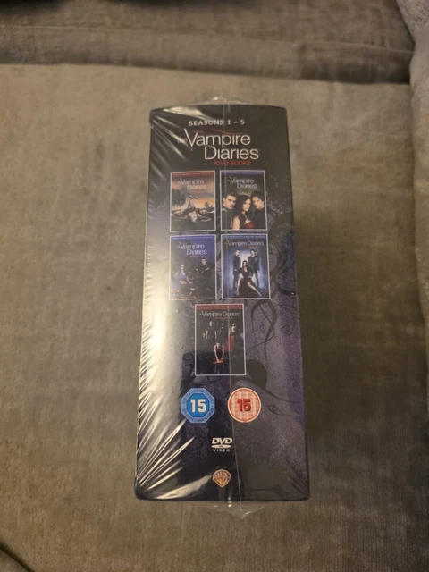 VAMPIRE DIARIES - Series 1-5 - Complete (DVD, 2014) £31.90 - PicClick UK