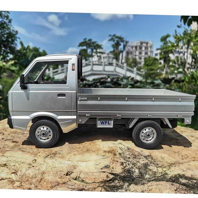 WPL D12 1/10 RC Car Drift Truck 260 Motor + Bright Children Toys ...