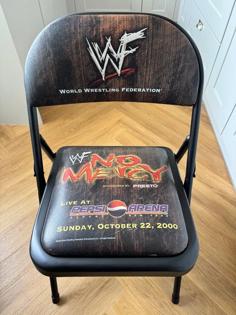 WWF WWE NO Mercy 2000 Ringside Chair RAR! PPV Poster WrestleMania New ...