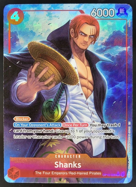 2025 ONE PIECE Legacy of the Master Shanks Alternate Art #OP12-008 BK3 ...