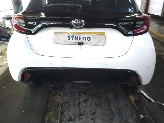 REAR BUMPER TOYOTA YARIS MK4 2020 On EXCEL 5 DOOR HATCHBACK WHITE ...