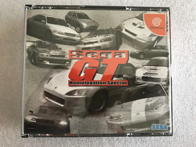 SEGA GT HOMOLOGATION Spécial Sega Dreamcast Japan Sticker Spin Reg Card ...