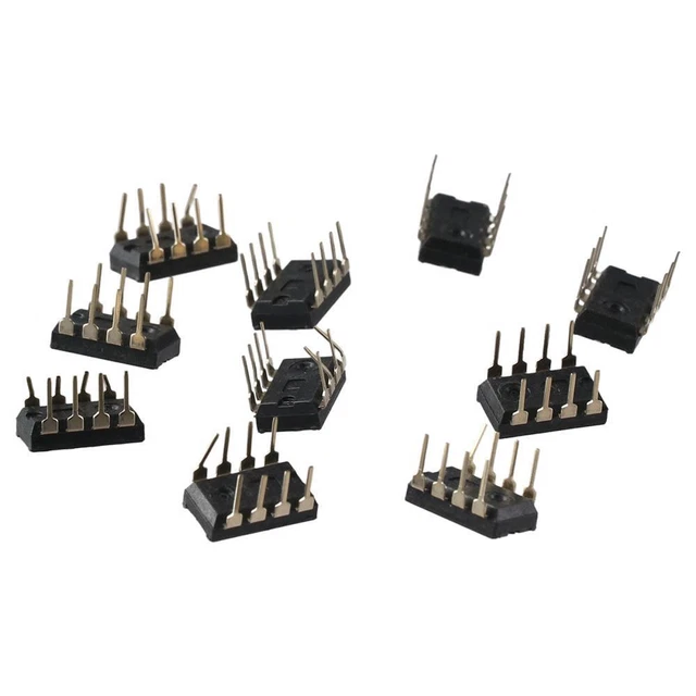 10 PCS BLACK Toggle Switch 1-4 Positions On Off Dip Switch Circuit ...