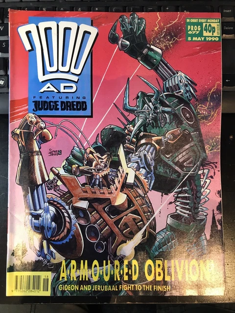 2000AD FEATURING JUDGE Dredd Prog 677 5th May 1990 EUR 4,66 - PicClick IT