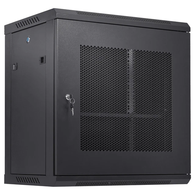 VEVOR 12U WALL Mount Network Server Rack Cabinet Enclosure 15.5'' Deep ...