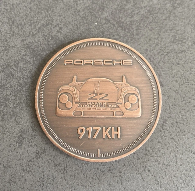 PORSCHE KALENDER MÜNZE 2021 Coin Medaille Porsche 917 KH Icons Of Speed ...
