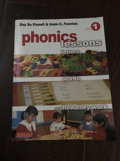PHONICS LESSONS: LETTERS, Words, and How They Work (Grade 1) by Pinnell ...