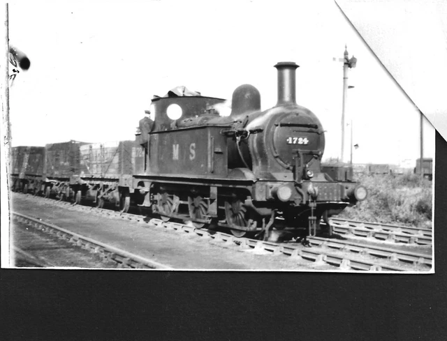 LMS - EX Midland Railway - 0-6-0T - 1724 @ Brent - Vintage Image ...
