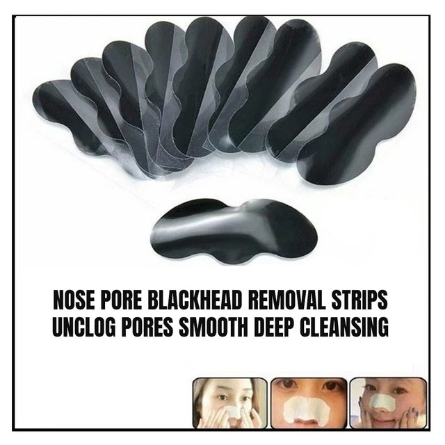 Nose Pore Blackhead Removal Strips Unclog Pores Smooth Deep Cleansing X