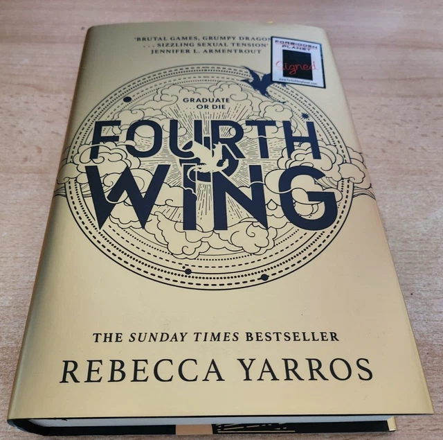FOURTH WING - Rebecca Yarros: SIGNED Edition BRAND NEW £46.80 - PicClick UK