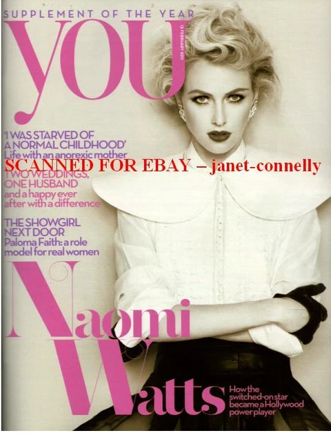 NAOMI WATTS DAISY Lowe PALOMA FAITH Robert Bathurst You Mag (13 ...