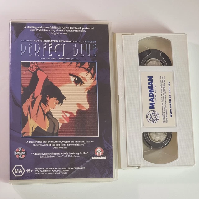 WHITE VARIANT PERFECT Blue VHS Super RARE Version Aus Satoshi Kon $195. ...