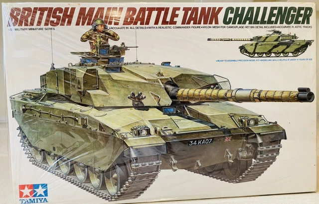TAMIYA MODEL KIT British main battle tank challenger 1/35 military EUR ...