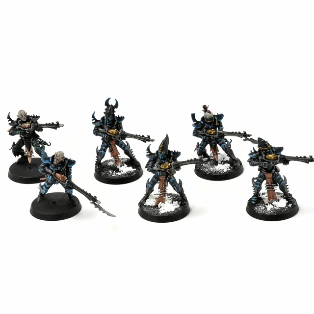 DRUKHARI 6 KABALITE Warriors #2 WELL PAINTED Warhammer 40K $43.85 ...