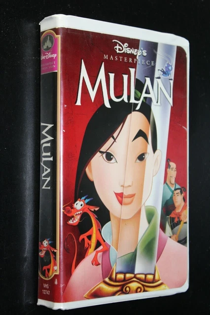 DISNEY'S MULAN VHS Tape VCR Masterpiece Collection Clamshell Case £5.32 ... DISNEY'S MULAN VHS Tape VCR Masterpiece Collection Clamshell Case £5.32 ...