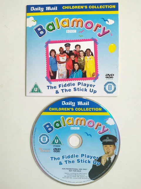 BALAMORY THE FIDDLE Player and The Stick Up Daily Mail Promo DVD EUR 4 ...
