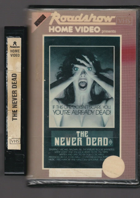 RARE VHS VIDEO Tape BIG CLAMSHELL Box HORROR The Never Dead Phantasm ROADSHOW £37.12 - PicClick UK