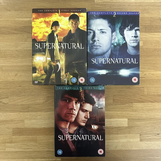 SUPERNATURAL - SERIES 1-3 - Complete (Box Set) (DVD, 2008) £8.00 ...