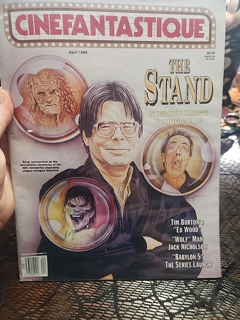 CINEFANTASTIQUE MAGAZINE VOL 25 No 2 April 1995 Stephen King's The ...