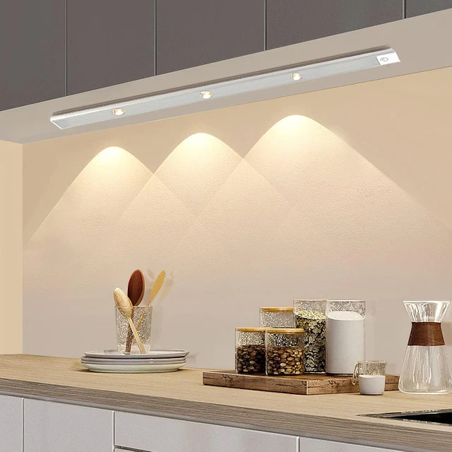40 CM UNDER Cupboard Kitchen Lights with Motion Sensor LED Sensor Light ...
