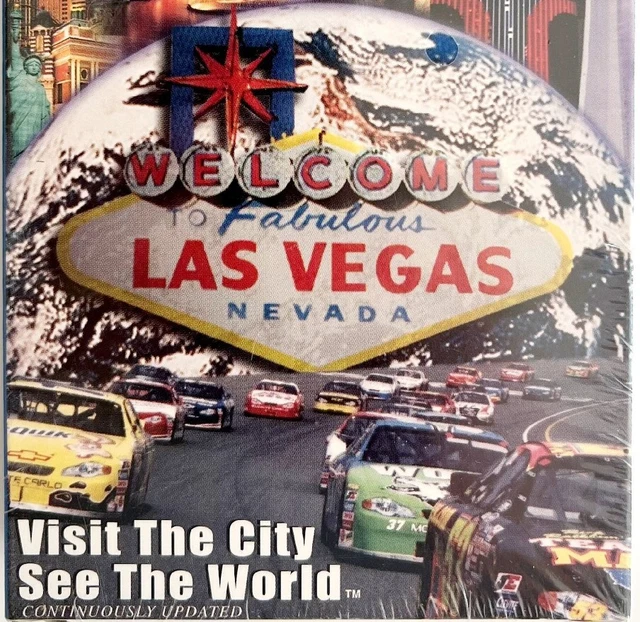 LAS VEGAS VIDEO Postcard SEALED VHS 2001 Vintage Documentary Video Tour ...