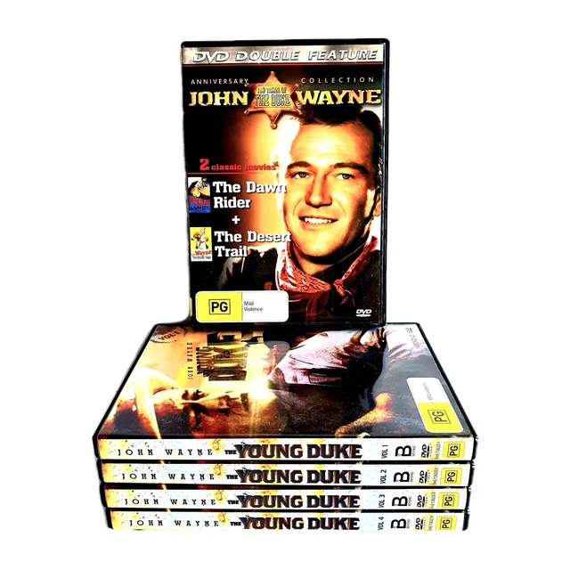 JOHN WAYNE &THE Young Duke" 15 x Movie Gift Bundle DVD Classic Westerns ...