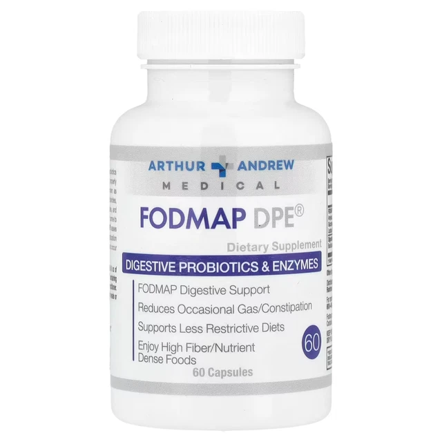 ARTHUR ANDREW MEDICAL, FODMAP DPE, 60 Caps, Expiry:08/2027 £38.99 ...