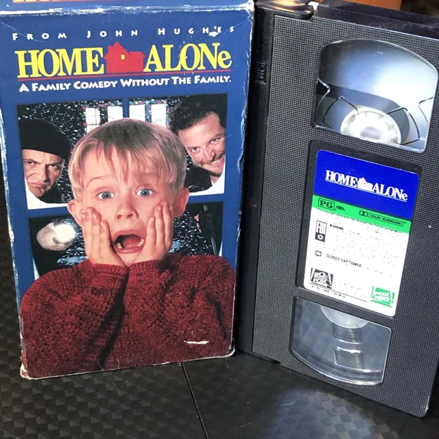 HOME ALONE 1990 VHS MaCaulay Culkin Original Copy Fox Video Vintage ...