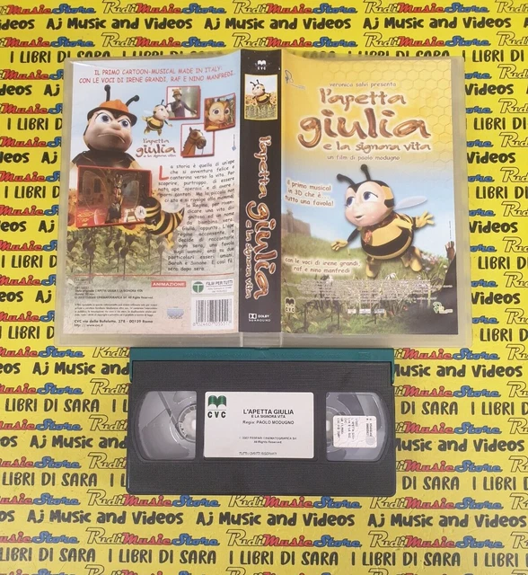 VHS FILM L'APETTA GIULIA E LA SIGNORA VITA 2003 Paolo Modugno CVC ...