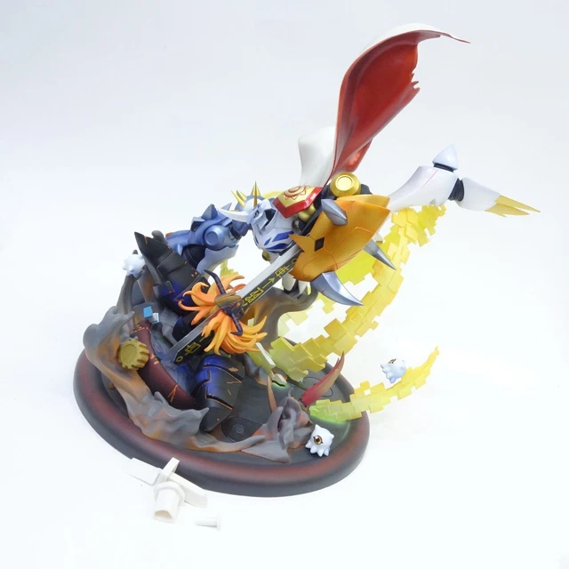 MEGAHOUSE DIGIMON ADVENTURE Our Wargame Omegamon vs Diaboromon Figure ...