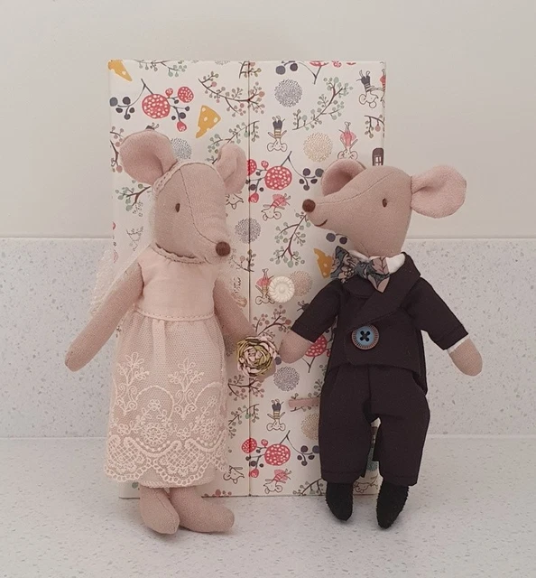 MAILEG MICE IN box, Bride & Groom £139.00 - PicClick UK