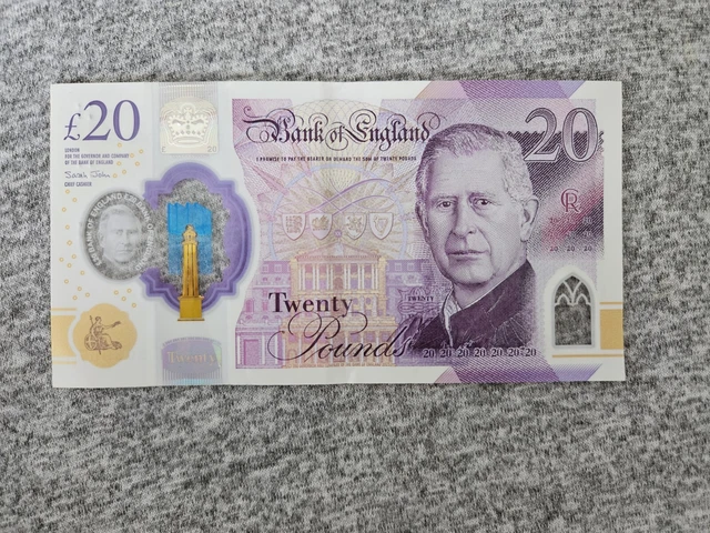 KING CHARLES 2024 20£ Bank Note ( EH01) £40.00 - PicClick UK