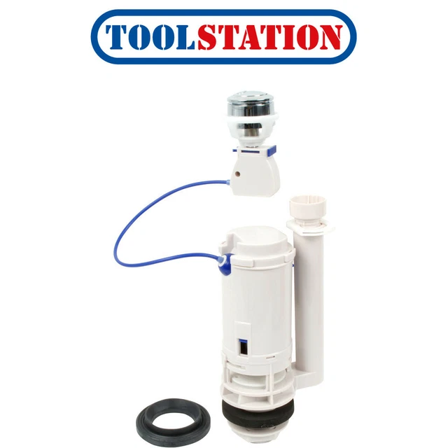 FLUIDMASTER DUAL FLUSH Push Button Valve £13.08 - PicClick UK