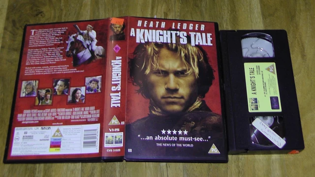A KNIGHT'S TALE VHS Video Big Box Ex Rental Cert RCA £5.50 - PicClick UK