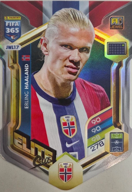 PANINI 365 2026 JWL17 Elite Cut Erling Haaland Norway EUR 2,53 ...