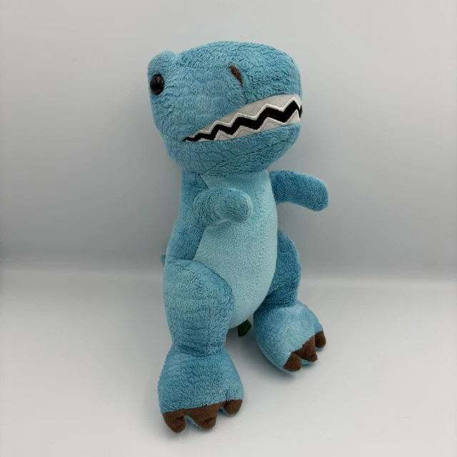 CARD FACTORY WITH Snuggles Blue T-Rex 10" Dinosaur Soft Plush Toy £9.99 ...