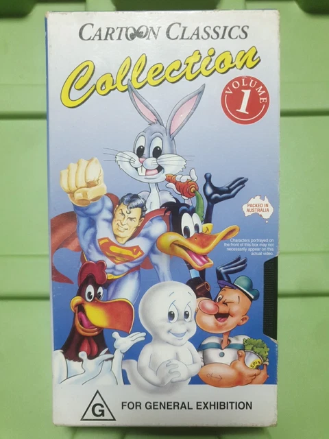CARTOON CLASSICSS COLLECTION Volume 1 Vhs Watched Works Great $13.00 ...