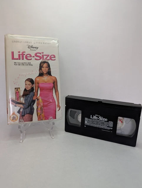 LIFE-SIZE (VHS, 2000) Disney Lindsay Lohan Tyra Banks Clamshell $15.00 ...