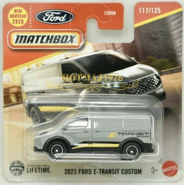 MATCHBOX 2023 FORD E-Transit Custom 🏁 2025 🏁 117/125 - New For 2025 ...