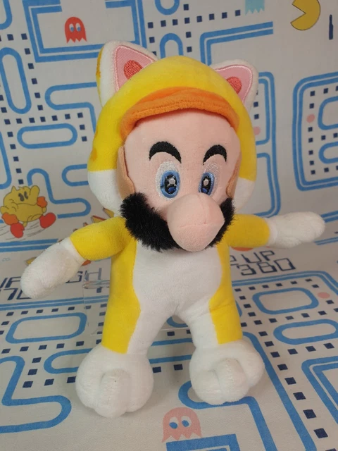 SUPER MARIO BROS 3D World Cat Mario Plush Toy £14.99 - PicClick UK