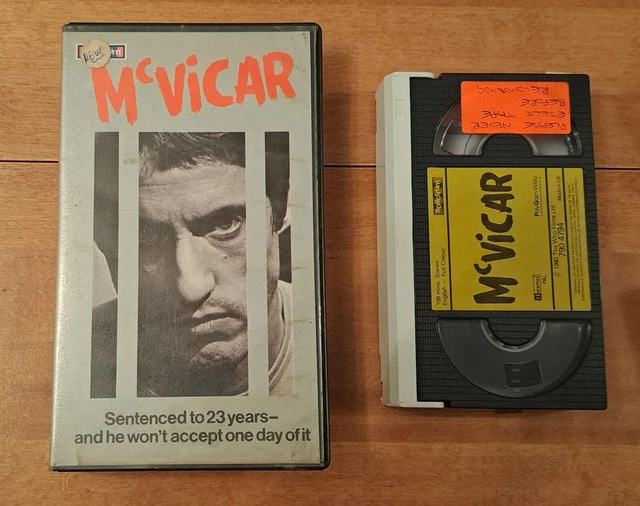 MCVICAR PRE CERT Ex-Rental Betamax (not VHS) Spectrum Polygram £10.00 ...