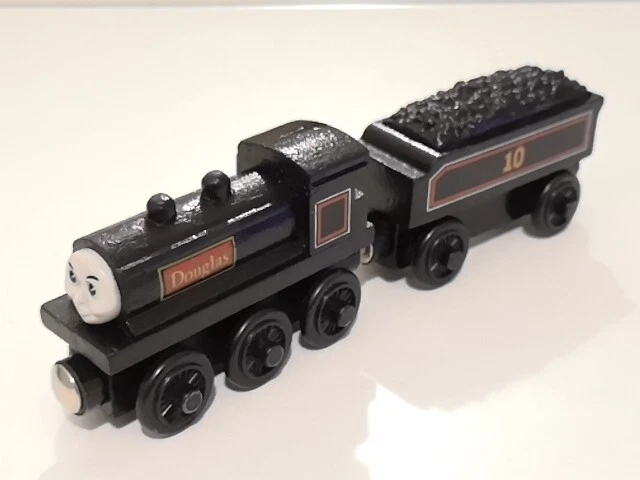 THOMAS THE TANK Engine & Friends Wooden Railway Train Douglas And ...