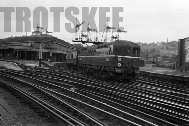 35MM NEGATIVE BR British Railways Electric Loco Class 70 20001 c1960s ...