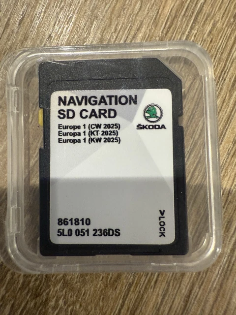 SKODA DISCOVER MEDIA As Mib2 2025 Sat Nav Map Update Sd Card:,, £31.91 ...