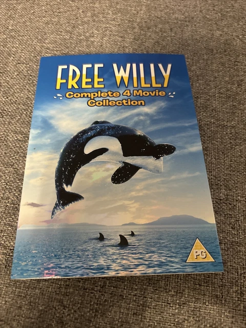 THE FREE WILLY 4 Movie Collection (DVD, 2010) with slipcase £4.99 ...