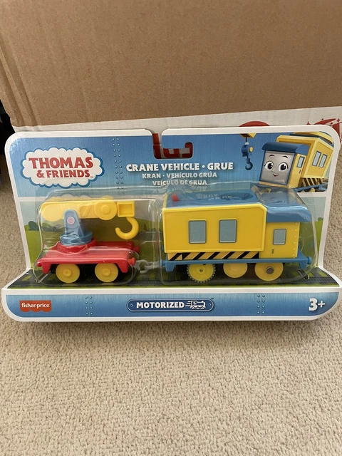 FISHER PRICE THOMAS & friends Trackmaster motorised train carly/grue ...
