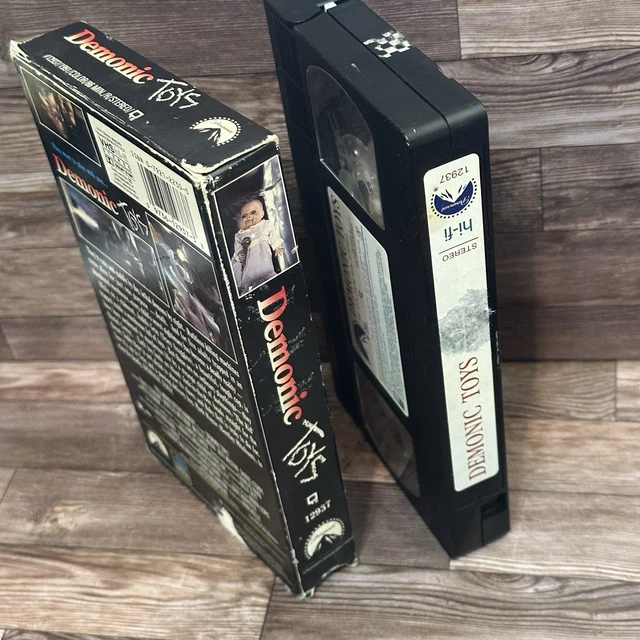 DEMONIC TOYS VHS Used Horror Full Moon (Paper Loss) Charles Band £70.32 ...